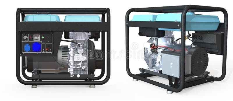 Diesel Generator Engine Background Stock Illustrations – 367 Diesel ...