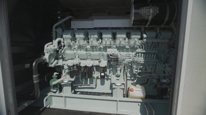 Diesel Generator Engine. Industrial Diesel Generator. Diesel Generator ...