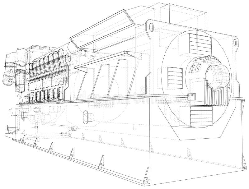 Diesel Generator Stock Illustrations – 874 Diesel Generator Stock ...