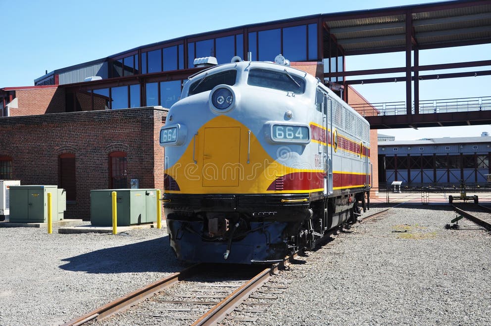 Diesel Locomotive stock image. Image of scranton, america - 18289577