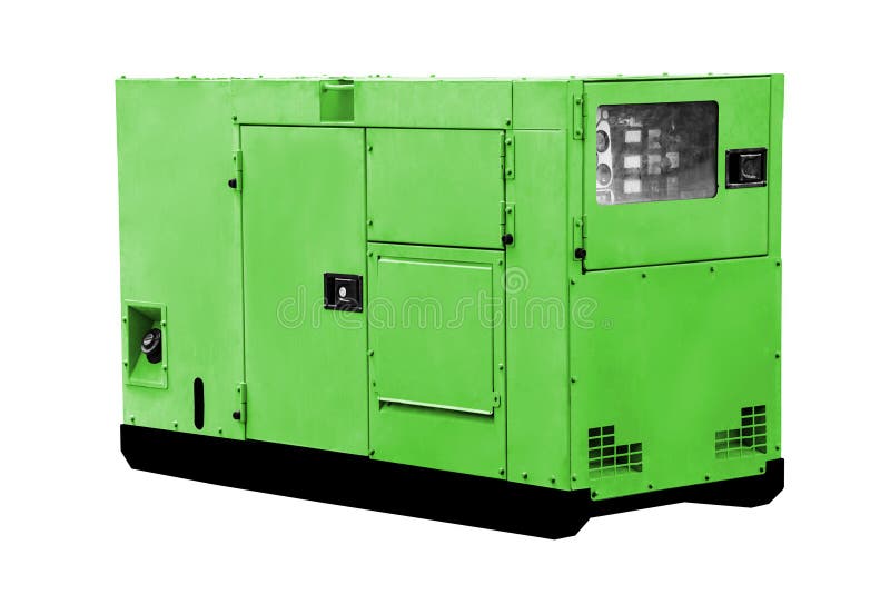 Diesel power generator. stock photo. Image of electricity - 63430880