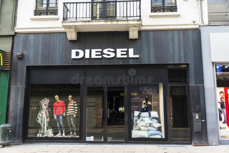 Diesel Shop in Brussels, Belgium Editorial Image - Image of store ...