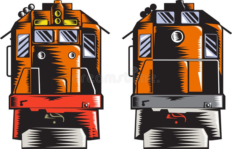 Train Engine Front Stock Illustrations – 2,193 Train Engine Front Stock ...