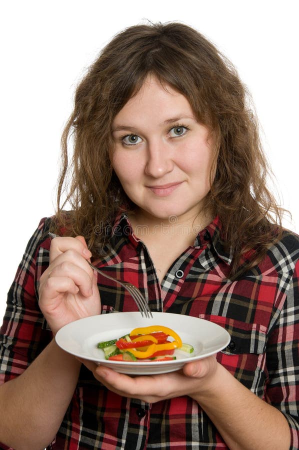 Diet stock image. Image of portrait, cute, person, diet - 27931119