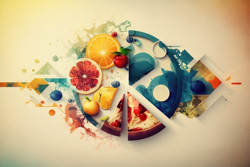 Diet Abstract Concept Illustration Generative Ai Stock Illustration ...