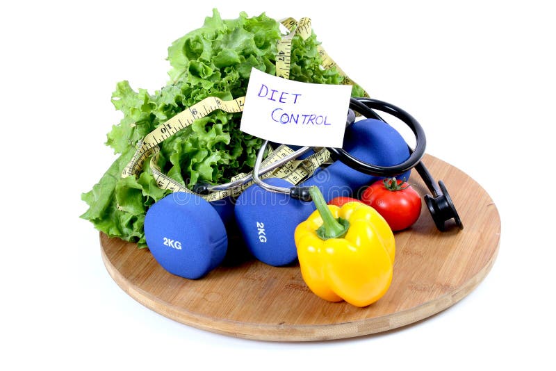 Diet Control Concept Background. Colorful of Measuring Tape on Vibrant ...