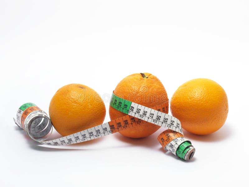 Diet with orange stock photo. Image of vitamin, healthy - 18441402