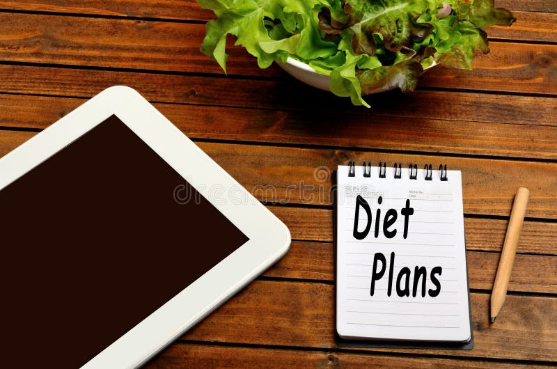 Diet plans words stock image. Image of lunch, nourishment - 65152327