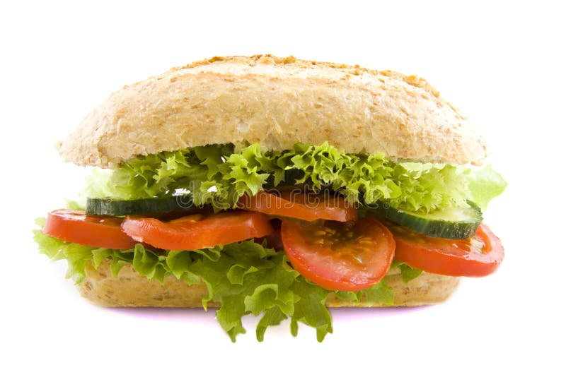 Diet sandwich stock photo. Image of lettuce, romaine - 12150640