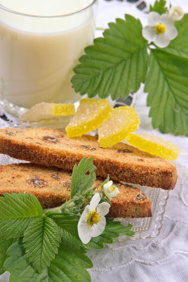 Dietary Breakfast with Milk Stock Image - Image of liquid, dietetic ...