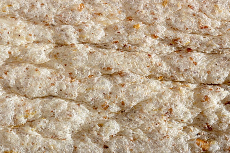 Dietary Crispy Bread Texture Macro Close Up Stock Photo - Image of ...