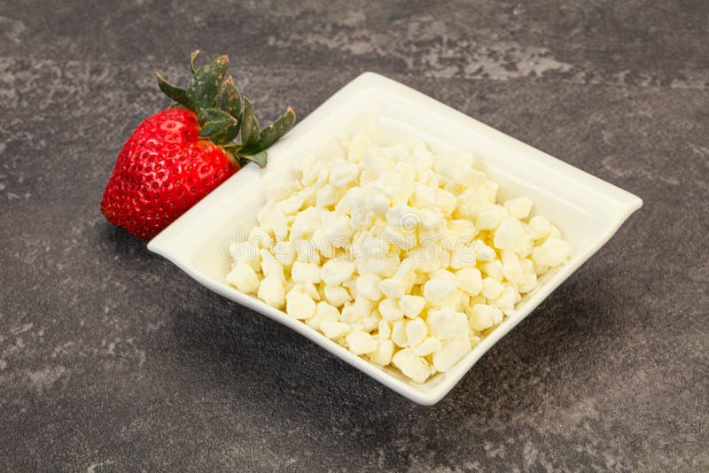 Dietary Food - Grain Cottage Cheese Stock Photo - Image of milk ...