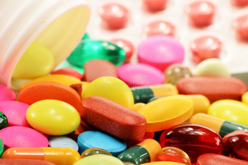 Vitamins, Shop Shelves. Pharmaceutical Products Editorial Photography ...