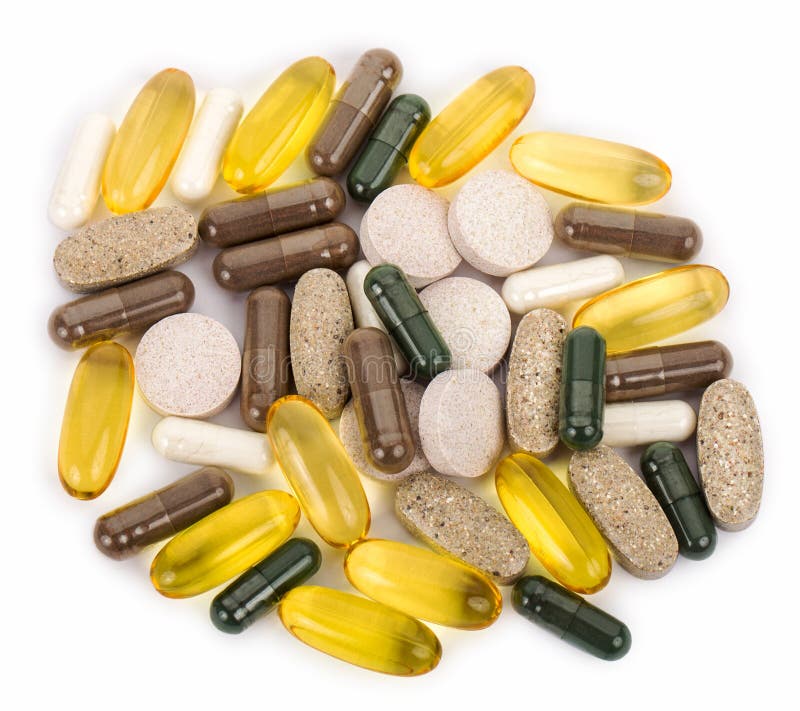 Dietary supplement tablets stock image. Image of body - 88898893