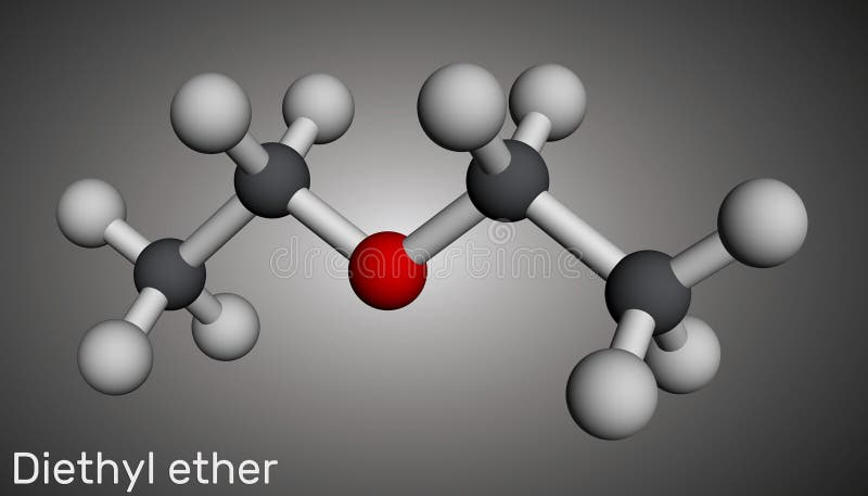 Ethoxyethane Molecule Stock Illustrations – 9 Ethoxyethane Molecule ...