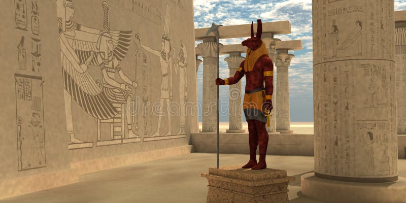 Dieu De L'Egypte Antique - Le Seth Illustration de Vecteur ...