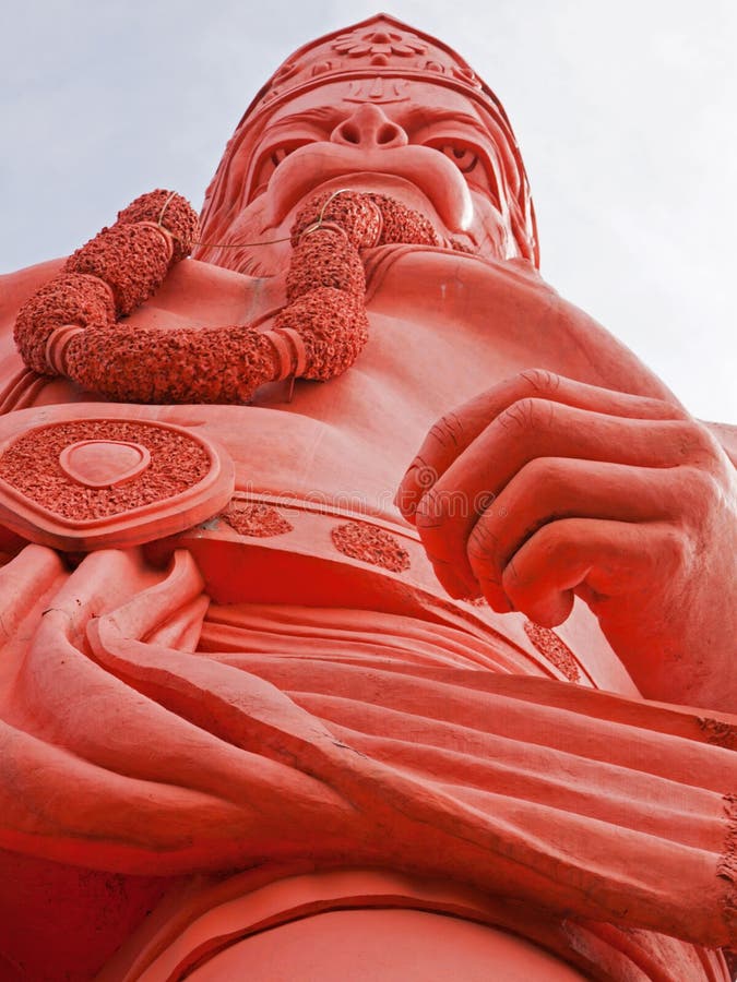 Dieu indou de singe photo stock. Image du énorme, hindouisme - 41093498