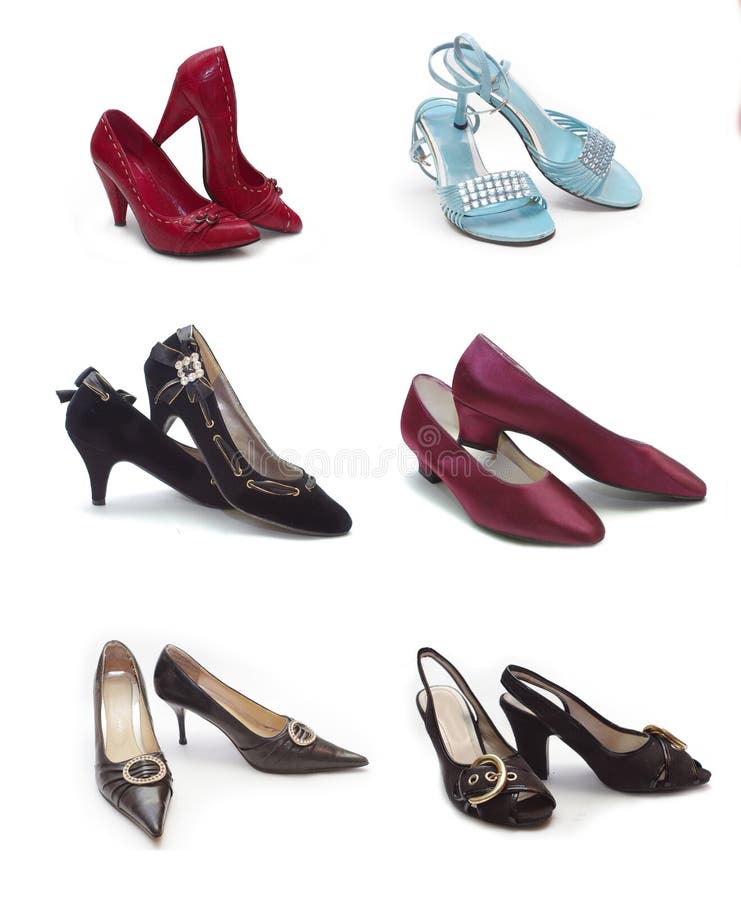 Différents Types De Chaussures De Femme Photo stock - Image of ...