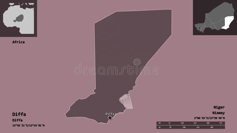 Diffa, Department of Niger,. Previews. Administrative Stock ...