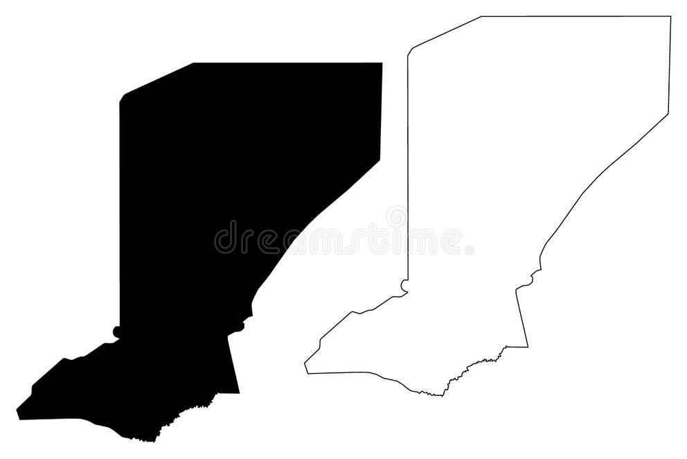 Diffa Region map vector stock vector. Illustration of country - 147010501