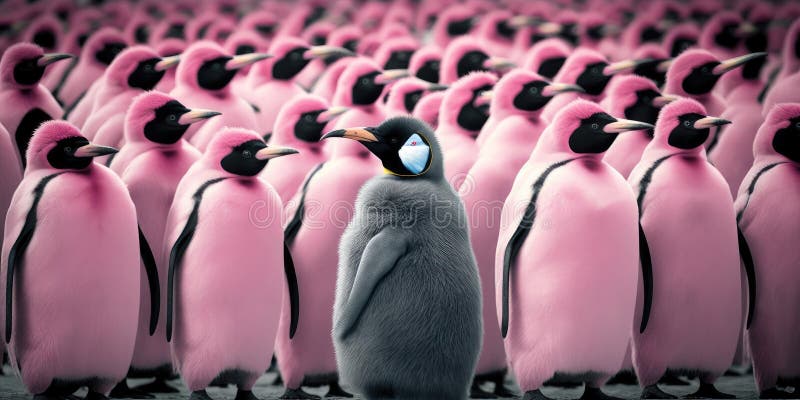 Stand Out In A Crowd Animals