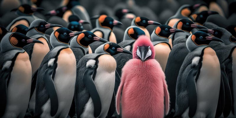 Stand Out In A Crowd Animals