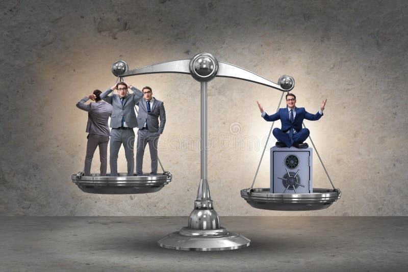 The Difference between Rich and Poor People Concept Stock Image - Image ... The Difference between Rich and Poor People Concept Stock Image - Image ...