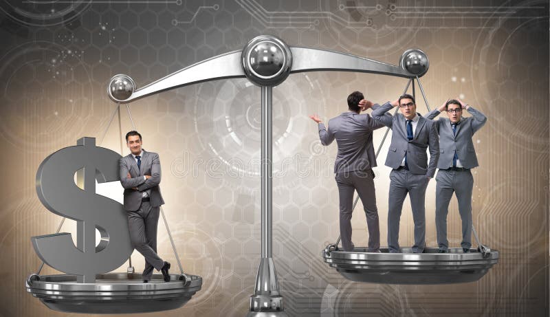 Difference between Rich and Poor People Stock Photo - Image of ...