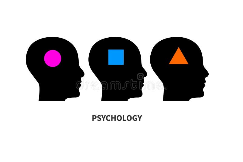Differences Thinking Symbol. Psychology Symbol Stock Vector ...