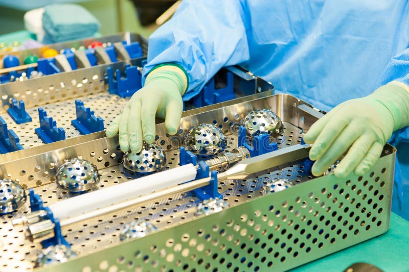 Surgical Instruments in the Operating Room Stock Image - Image of ...