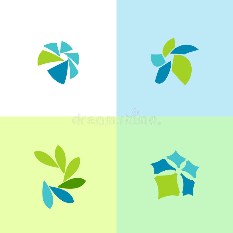 Different Abstract Trendy Symbols for Modern Design Stock Vector ...