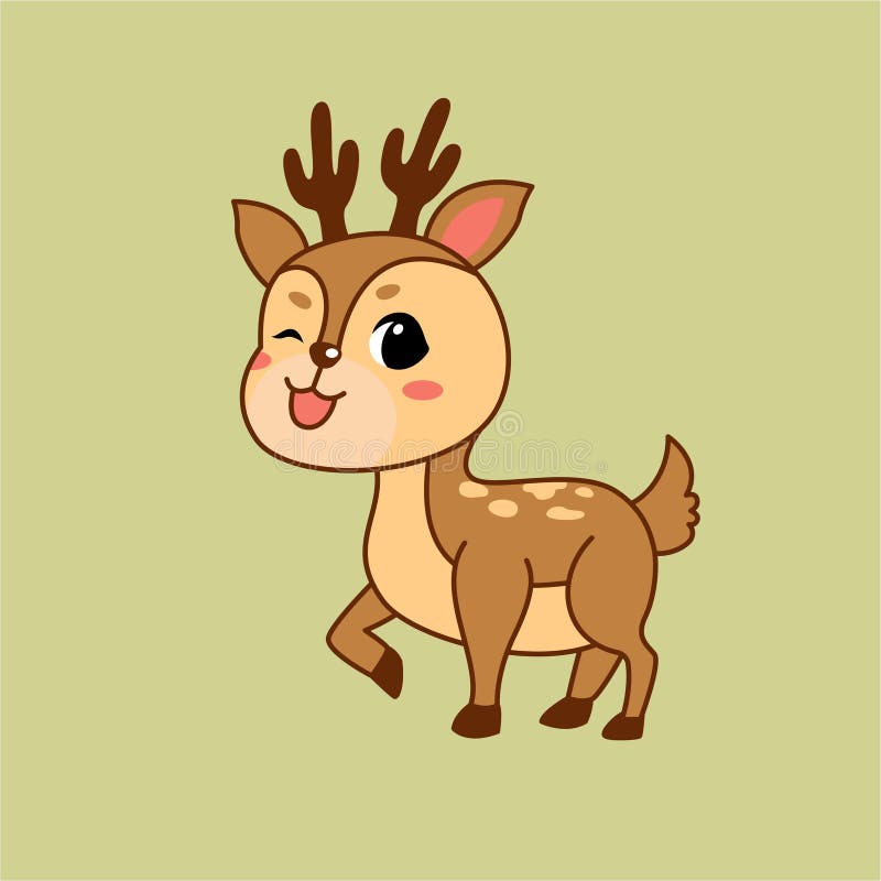 Different Action Adorable Animals Vector Stock Vector - Illustration of ...