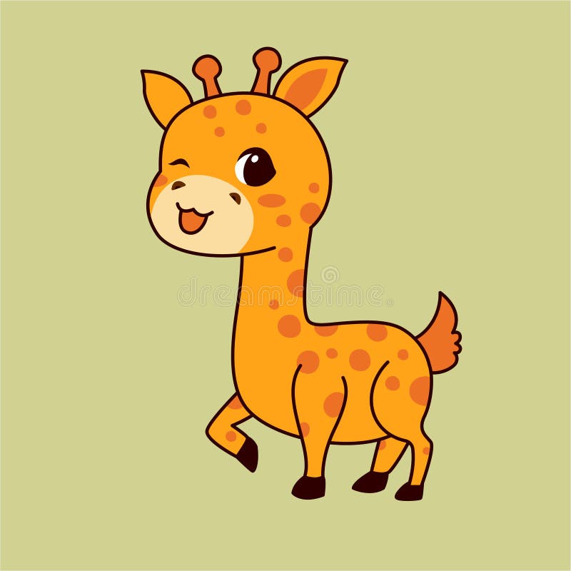 Different Action Adorable Animals Vector Stock Vector - Illustration of ...