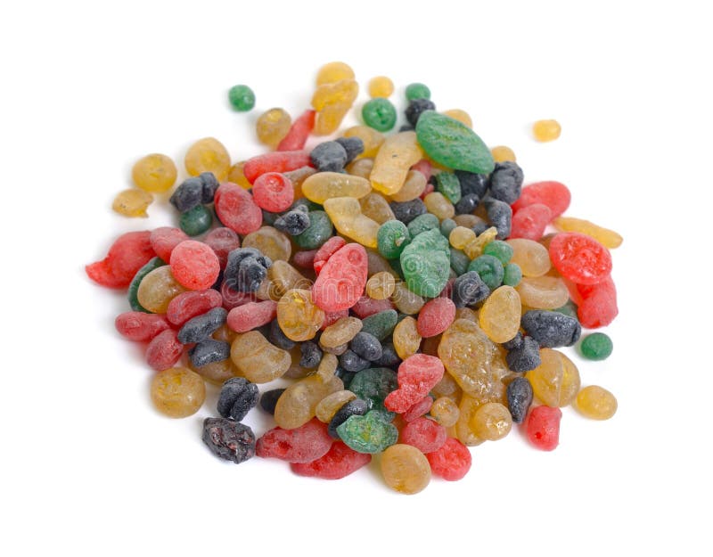 Different African Incense Grains. on White Background, Stock Photo ...