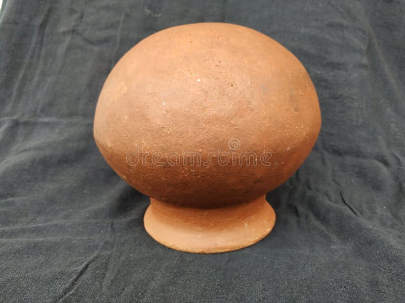 Different Angle Pot or Madike or Pot. Rustic Handmade Clay Brown ...