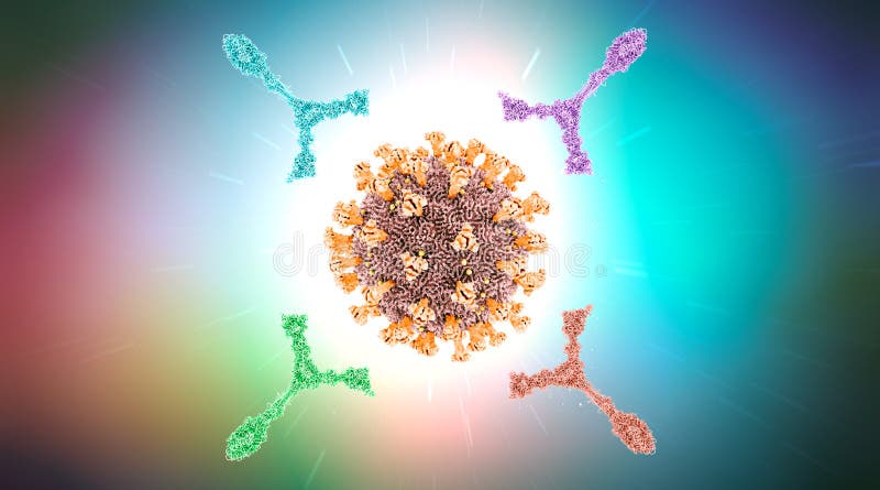 Virus Particle Conceptual Structure Clipping Path Included Stock ...