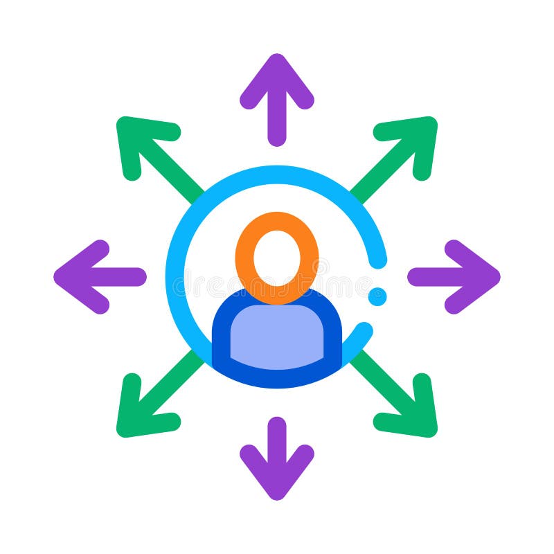 Different Areas of Activity Icon Thin Line Vector Stock Vector ...