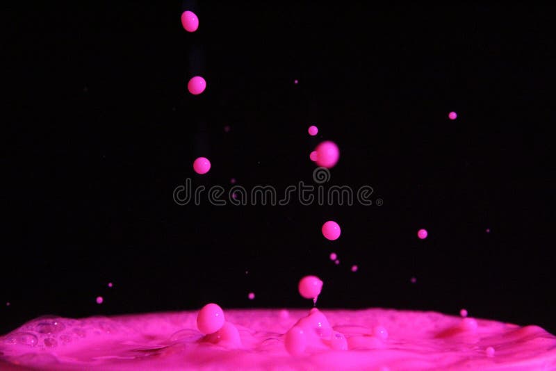Different Areas Drop Effect Rare Colors Textures Dimensions Stock Photo ...