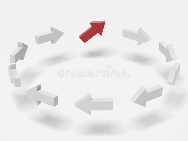 Set of Different Arrow Icons Stock Vector - Illustration of download ...