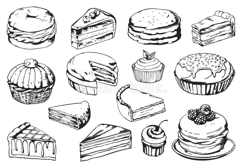 Simple Hand Drawn Stick Figures Set Vector Stock Vector - Illustration ...