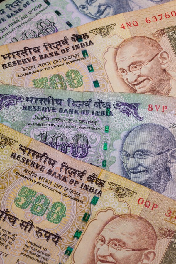 Different Banknotes from India Stock Photo - Image of banknote ...