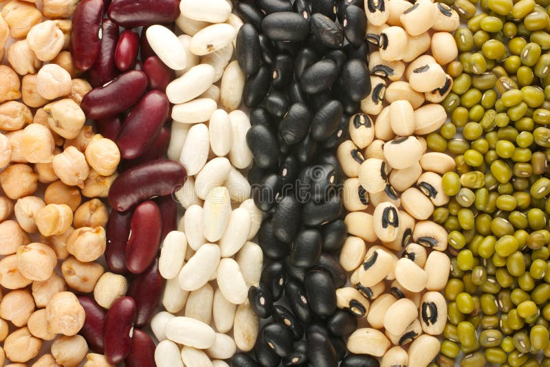 Different beans stock photo. Image of organic, uncooked - 15887636
