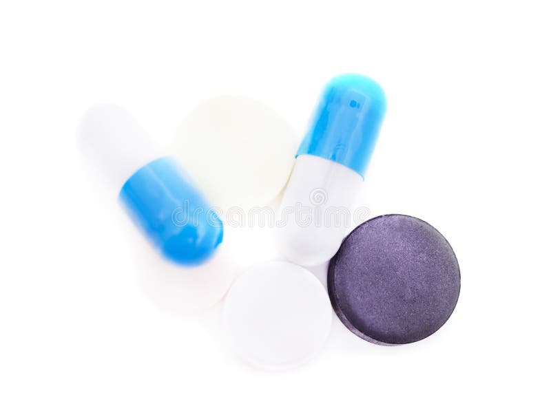 Different beautiful pills stock photo. Image of abstract - 166123200