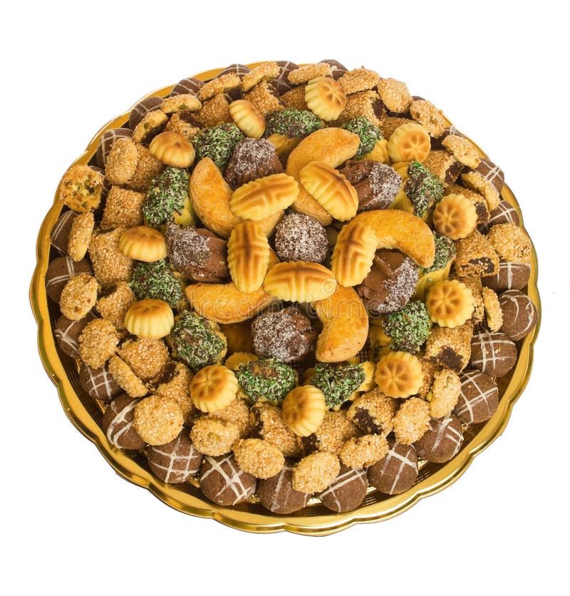 The different biscuits stock photo. Image of buffet, powdered - 10298868