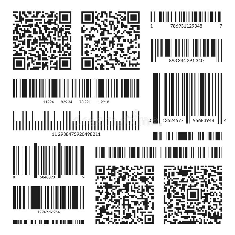 Barcodes Sticker Stock Illustrations – 383 Barcodes Sticker Stock ...