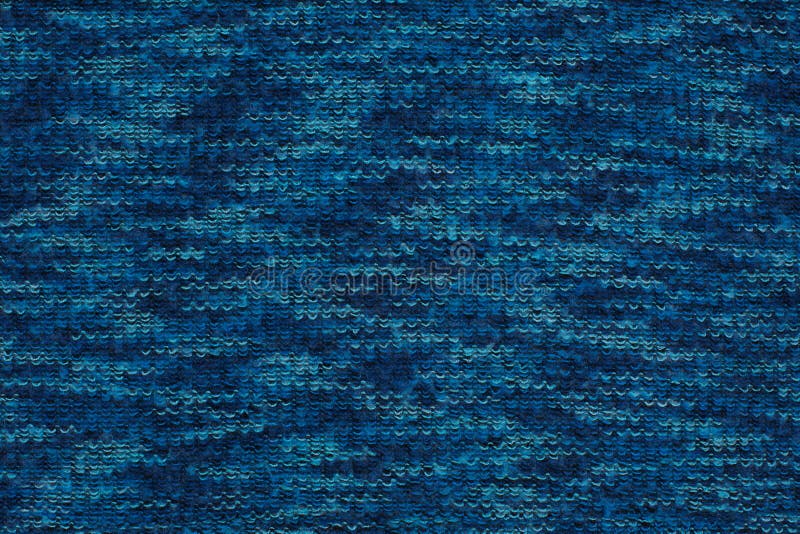 Different Blue Knitted Fabric Texture Abstract Background Stock Photo ...