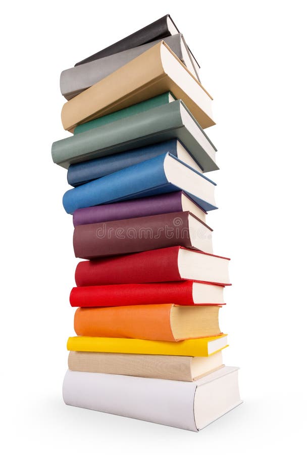 Different books stock photo. Image of learning, white - 54102474