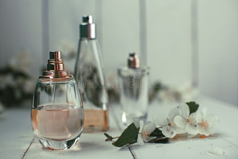 Different Bottles of Perfume Stock Image - Image of scent, liquid: 73029747