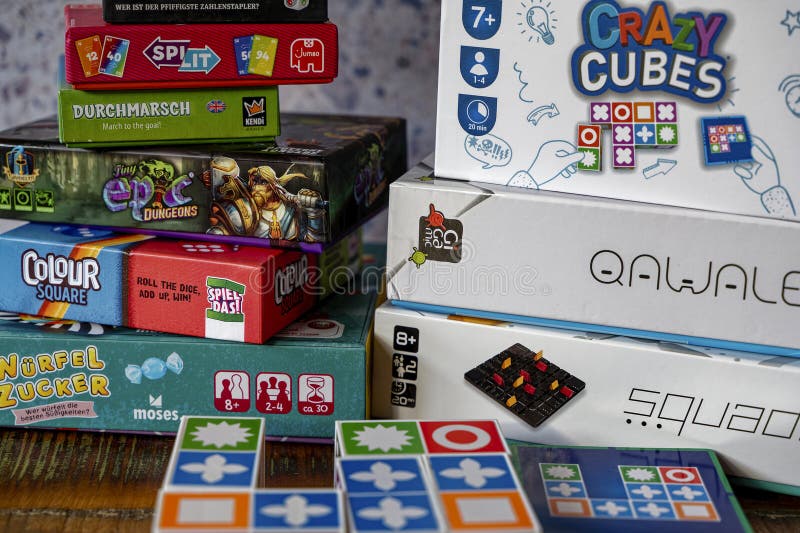Different Boxes of Board Games Editorial Photo - Image of holiday ...