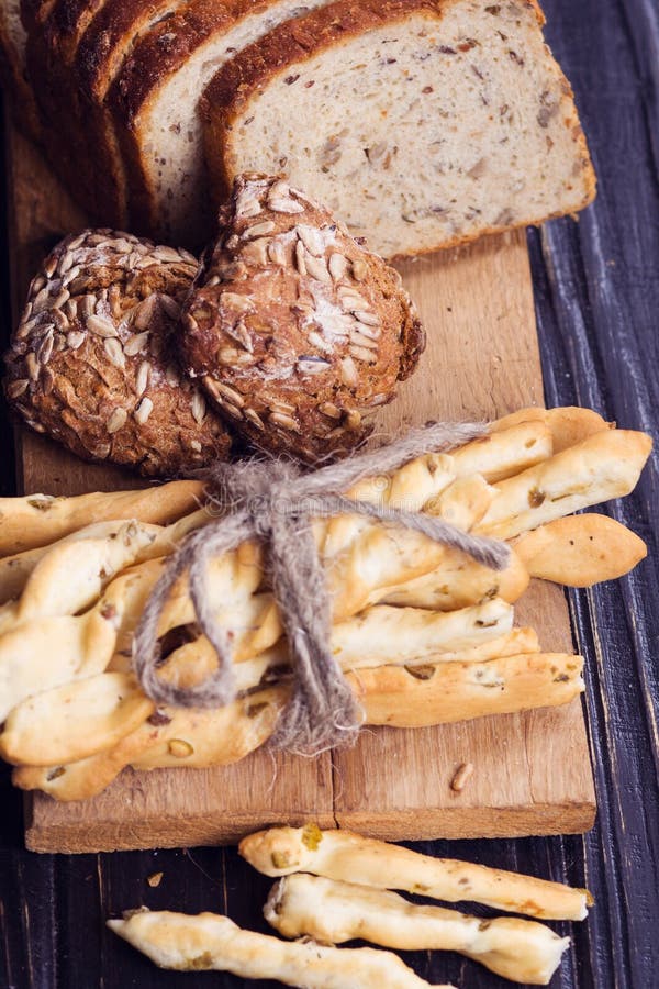 Different bread in studio stock image. Image of healthy - 114769651